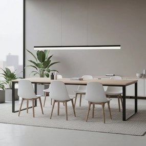 Toolight Toolight, LED stropní svítidlo 200cm, 48W, 4000K, APP1695-CP, černá, OSW-07892