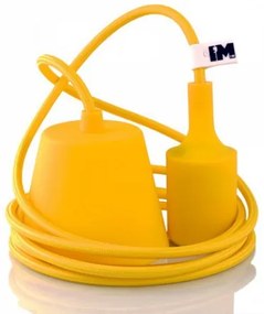 Silikon 1-závěsná žárovka žlutá IMINDESIGN IMIN1-yellow