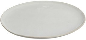 OnaDnes -20% Bílý keramický talíř J-line Neil 34 cm