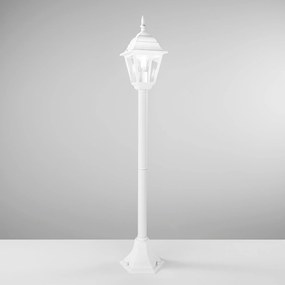 FAN LANT-ROMA/P1 BCO Sloupkové svítidlo PALETTO ROMA bílá, 1xE27, IP44, 104 x 14,6 x 14,6 cm - FANEUROPE