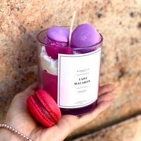 DENADELE soy wax Lady Macaron (300g)