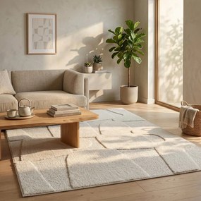 Krémový koberec 80x150 cm Cairo – ESTE