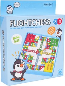 Společenská hra LUDO Penguin modrá