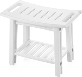 Costway Vodotěsná HDPE stolička do vany sprchová lavice do vany a koupelny 150