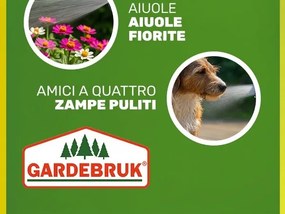 Gardebruk Naviják na hadici 20 m s postřikovačem a držákem na zeď