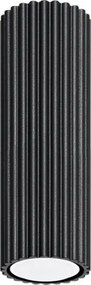 Stropní svítidlo SOLLUX KARBON 20 černá GU10 1x10W bez žárovky SL.1569