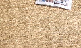 Diamond Carpets India, Ručně vázaný kusový koberec Brisa SM 08 Natural Black, 80x150, béžová, chodba / předsíň