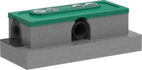 Hansgrohe uBox universal, základní těleso pro lineární sprchové žlaby pro standardní instalaci, HAN-01001180