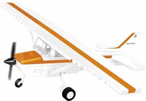 Cobi 26623 cessna 172 skyhawk bílo-oranžová, 1:48