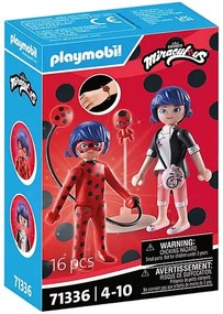 Figurky playmobil 71336 miraculous: marinette & ladybug