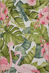 240x340 Kusový koberec Flair 105614 Tropical Flamingo Multicolored – na ven