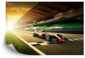 Fototapeta Vůz F1 Na Cílové Čáře Hladký vinyl 208x146