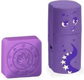COLOP Razítko little NIO Cleany Stamp Octo / Kulaté / Fialové / Pro dě