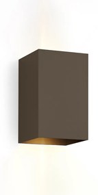 Nástěnné svítidlo ve tvaru kvádru Box Wall 3.0  Nástěnné svítidlo ve tvaru kvádru Box Wall 3.0 Barva: Bronzová, Teplota chromatičnosti: 3000 Kelvinů