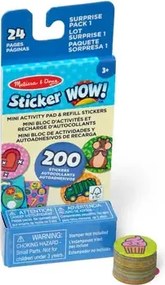 SPIN MASTER Melissa  Doug Samolepky WOW! doplňková sada / Sada s překv