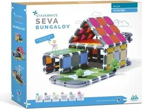 SEVA Stavebnice STAVÍME Bungalov / 548 dílků / od 4 let