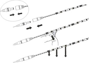 Eglo 98571 - LED Pásek STRIPE LED/9,6W/230V/24V 2m
