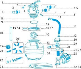 Čerpadlo filtrace ProStar 6