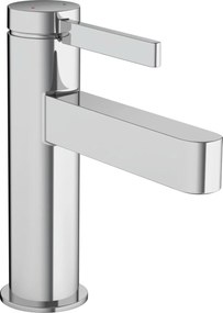 Hansgrohe Finoris - Páková umyvadlová baterie 100 s odtokovou soupravou Push-Open, chrom 76010000