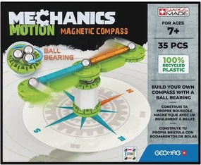 Stavebnice geomag mechanics motion compass 35 dílků