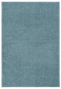 vidaXL Koberec s krátkým vlasem 200 x 290 cm modrý