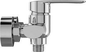 Mereo, Mereo Sprchová nástěnná baterie, Pego, 150 mm, bez příslušenství, chrom, MER-CB60103P