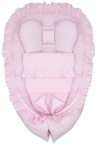 Hnízdečko s peřinkou pro miminko Belisima Jasmine pink Barva: Růžová