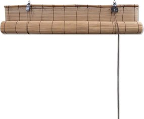 Zatemňovací rolety z bambusu 2 ks 80 x 160 cm hnědé 3057518