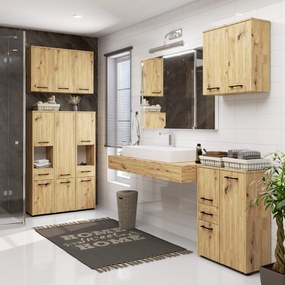 Koupelnová skříňka FIN I 30 cm dub artisan