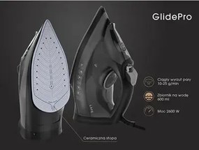 Lafe GlidePro / Napařovací žehlička / 2600 W / keramická žehlicí ploch