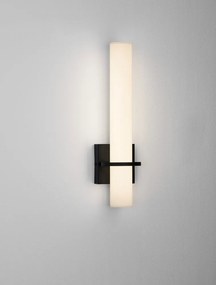Bílé/matně černé ocelové LED nástěnné svítidlo Luca – Nova Luce
