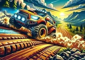 ART PUZZLE 35549 Puzzle Rallye / 200 dílků / od 7 let