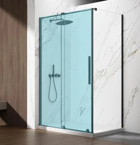 Gelco Spirit Black sprchová boční stěna 80 x 200 cm černá čiré sklo GI3580B
