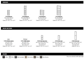 Tvilum Knihovna Basic 71776 bílá