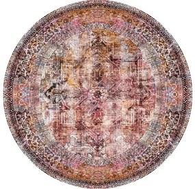 Kulatý koberec Fusion Chenille 230 cm vícebarevný