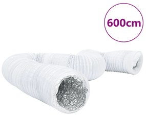 Ventilační potrubí hliník a PVC 6 m Ø 20 cm