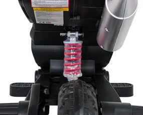 Elektrická motorka Aprilia RX modrá