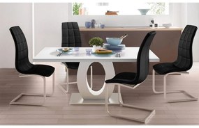 Danish style Jídelní židle Brune (SET 2 ks), černá