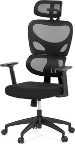 Ergonomická kancelářská židle LEXON - černá síťovina
