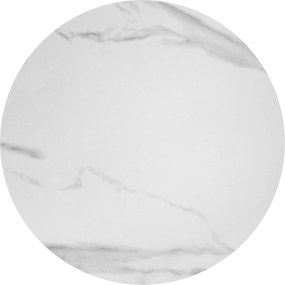 Konferenční stolek ACUNA S bílý mramor