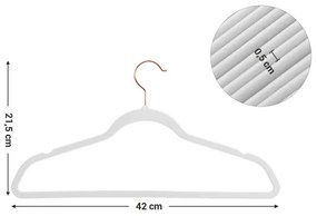 Věšáky na oblečení CRF026W01 20 ks