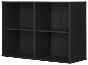 Černá závěsná knihovna v dekoru jasanu 89x61 cm Mistral – Hammel Furniture