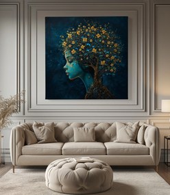Obraz na plátně - Strom života Snící Astrael FeelHappy.cz Velikost obrazu: 100 x 100 cm