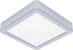 Eglo 901765 - LED Koup. strop. svítidlo FUEVA LED/7W/230V 15x15 cm IP44 chrom
