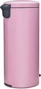 Růžový nášlapný ocelový odpadkový koš 30 l NewIcon – Brabantia