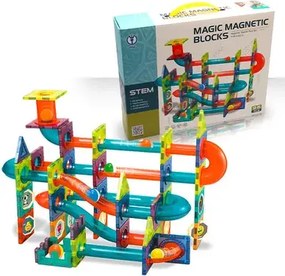SPARKYS Magnetická kuličková dráha / 96 dílků / kov, plast