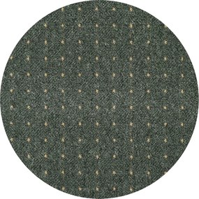 Kusový koberec Udinese zelený kruh, 120x120 (priemer) kruh, zelená, chodba / predsieň, Condor Carpets