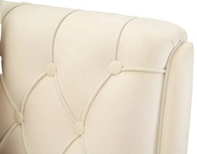 Designové křeslo Jagienka krémové