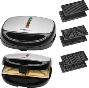 Clatronic ST-WA 3670 / Sendvičovač  Vaflovač  Gril 3v1 / 800 W / 3 dru