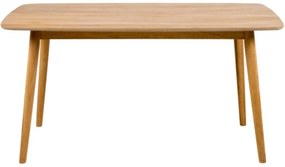 OnaDnes -20% Scandi Přírodní dubový jídelní stůl Nagy 150 x 80 cm